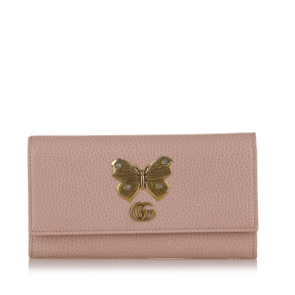 Gucci | Bags | Gucci Garden Gg Marmont Butterfly Wallet | Poshmark